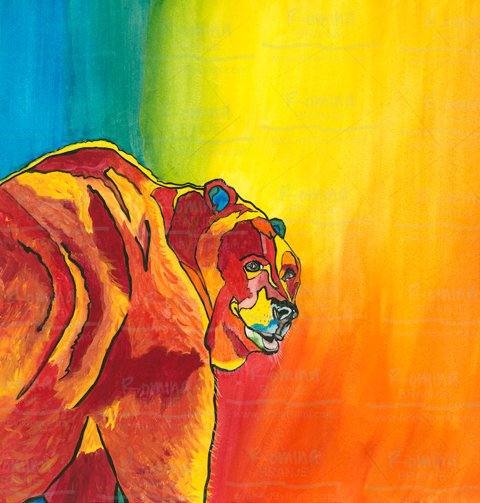 Chico Bear ORIGINAL – artbyromi